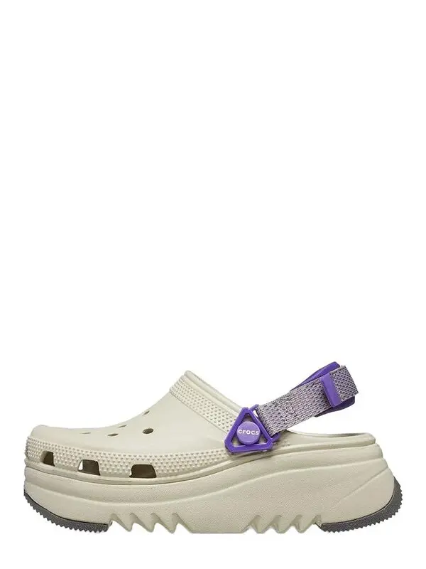 CROCS Classic Hiker Xscape Croslite Clogs - Beige/purple