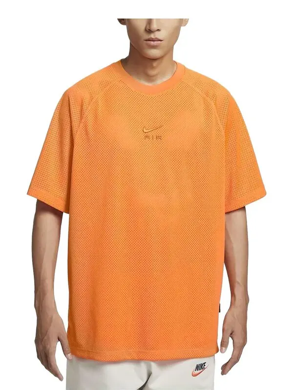 Nike Oversized Short Sleeve Top - Orange