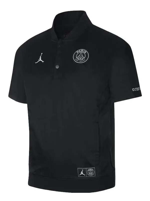 Nike Jordan Short Sleeve Jacket - Black