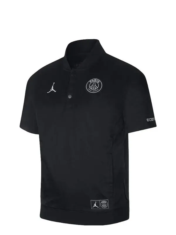 Nike Jordan Short Sleeve Jacket - Black