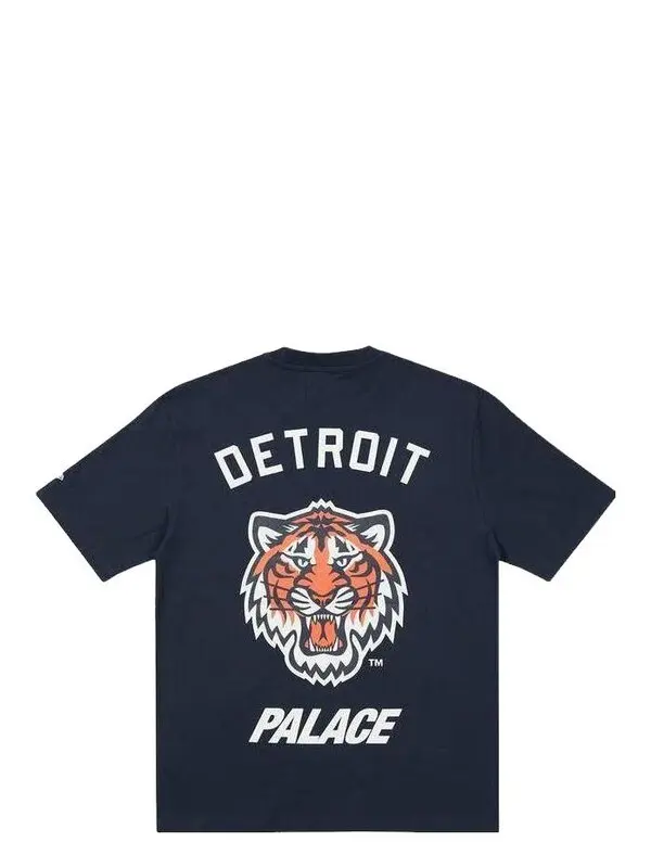 PALACE X Detroit Tigers New Era T-shirt - Navy