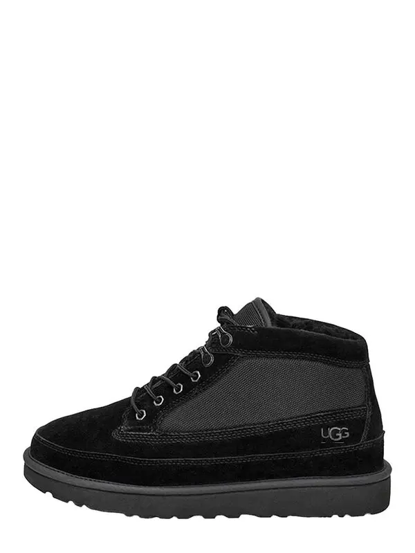 UGG Highland Field Lace Up Boots - Black