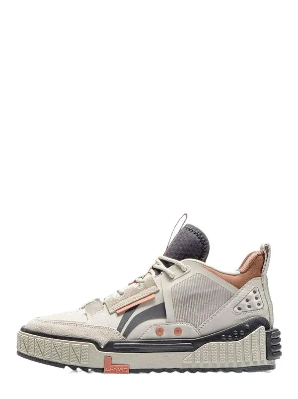 LI-NING No.258 Mid Sneakers - Brown/grey