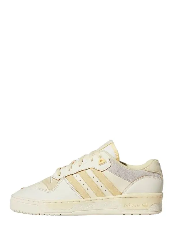 Adidas Rivalry Low Premium Sneakers - Cream/yellow