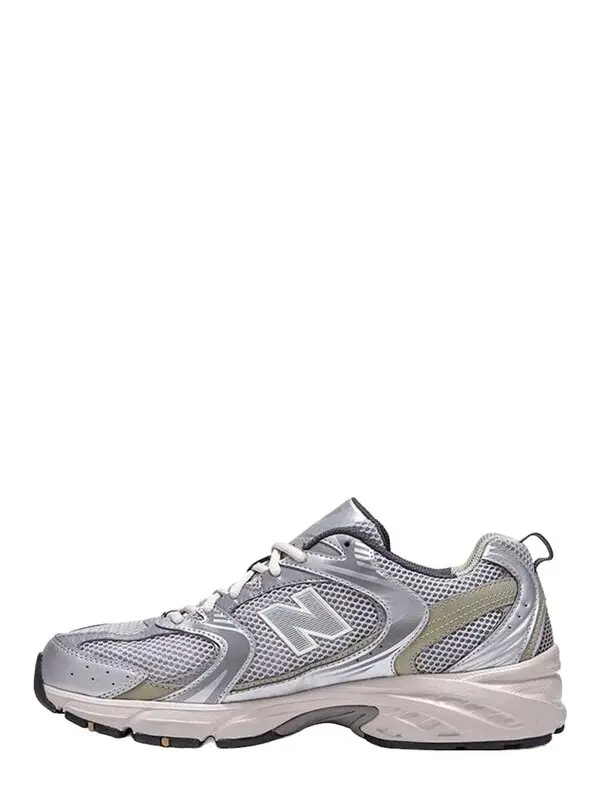 NEW BALANCE 530 Sneakers - Silver/olive Green