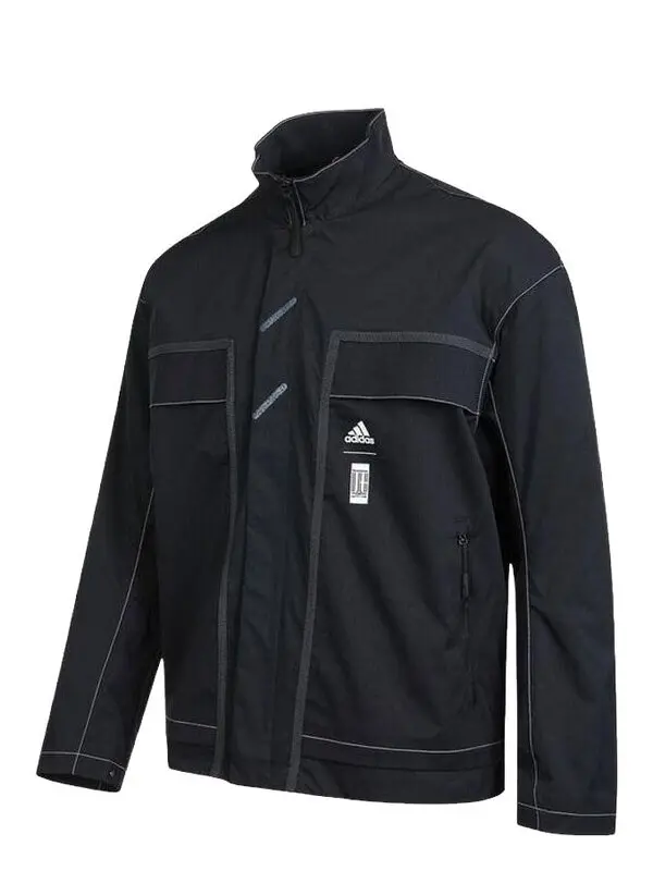 Adidas Martial Arts Series Stand Collar Sports Jacket - Multi-color