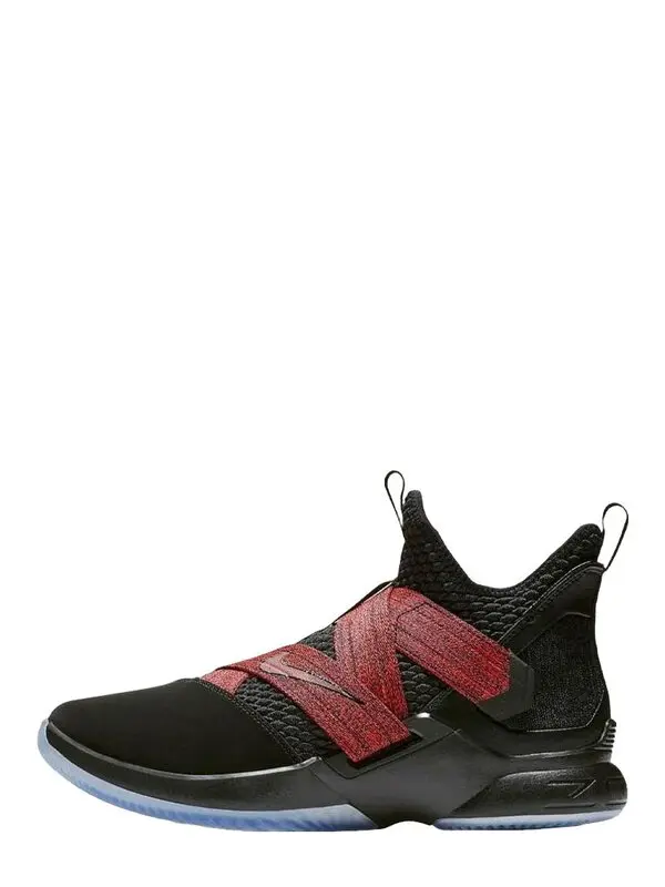 Nike Lebron Soldier Basketball Sneakers - Blackred