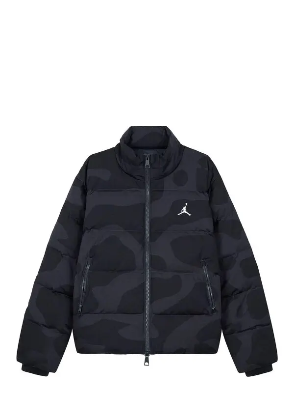 JORDAN Air Flight Heritage Down Jacket - Off/noir