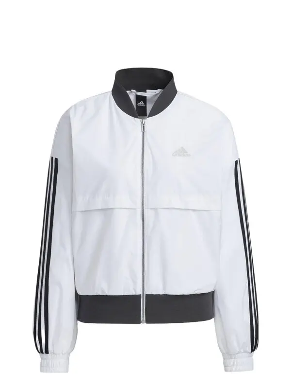 Adidas Stripe Colorblock Logo Jacket - Default Color