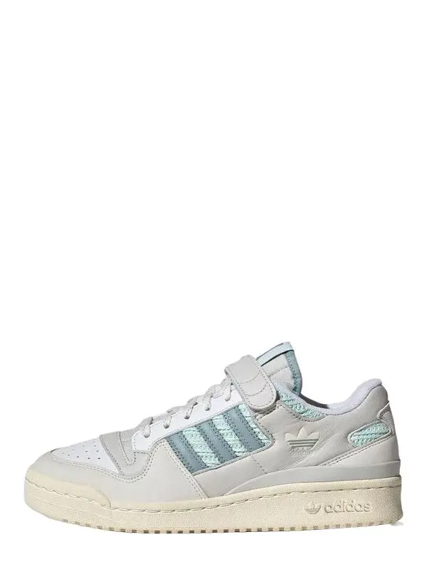 Adidas Originals Forum Low Sneakers - Light Gray/white/blue