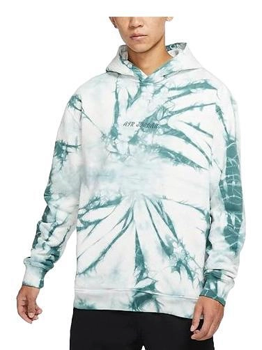 JORDAN Tie Dye Hoodie With Large Logo - Default Color