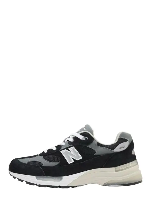 NEW BALANCE 992 Miusa Athletic Sneakers - Black/grey