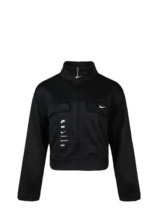 Nike Swoosh Cargo Jacket - Black