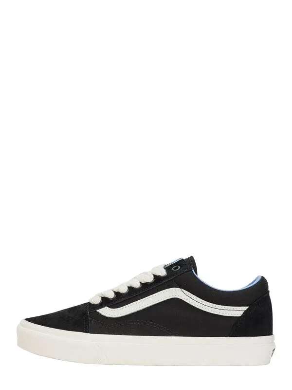 VANS Old Skool Oversized Lace Sneakers - Black/light Blue