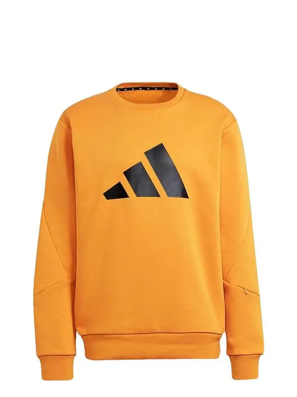 Adidas Crewneck Pullover With Large Logo - Default Color