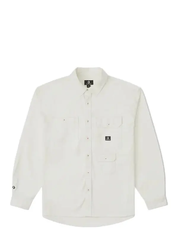 CONVERSE Yotd Woven Shirt Asia Sizing - White