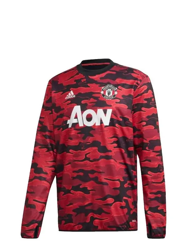 Adidas Manchester United Training Pullover 20-21 Season - Red