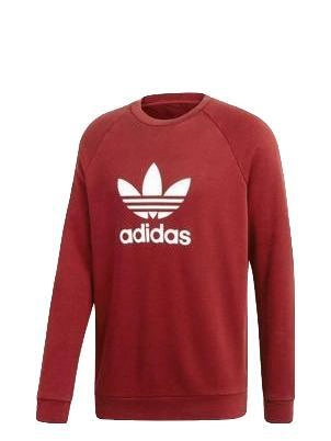 Adidas Originals Trefoil Crew Sweatshirt - Red