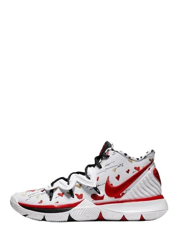 Nike Sneakerroom X Kyrie 5 "i Love You Mom" Athletic Sneakers - White