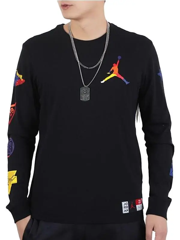 JORDAN Air Dna Long Sleeve Pullover - Black