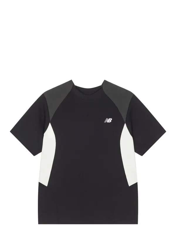 NEW BALANCE X Liangdong Color Block T-shirt - Black