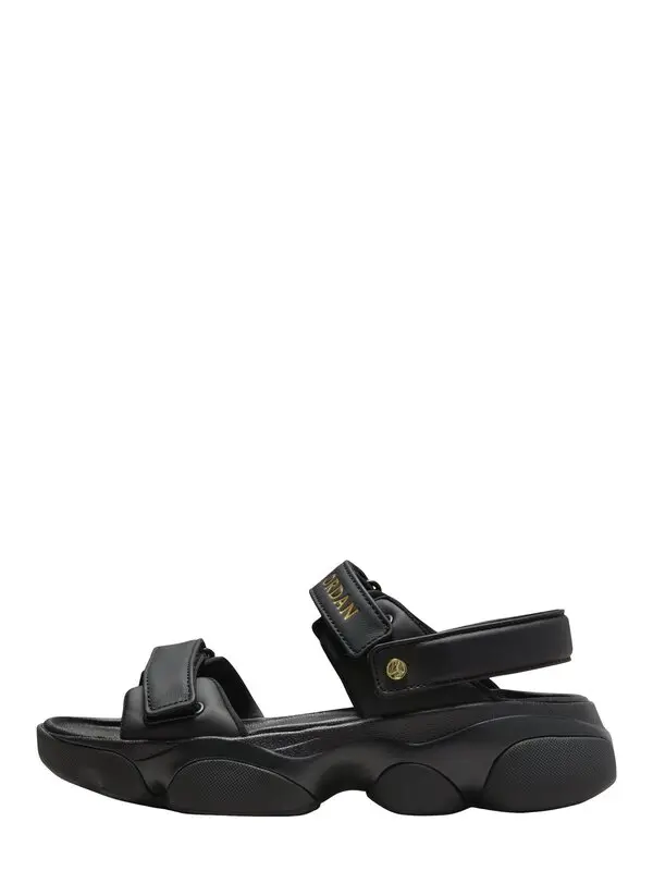 JORDAN Air Deja Sandals - Black/metallic Gold