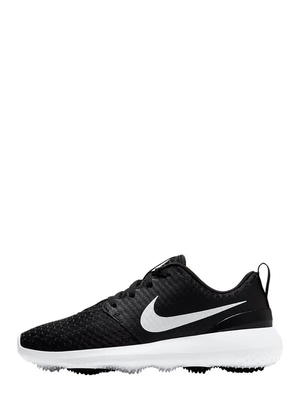 Nike Roshe Golf 'metallic White' Low Top Sneakers - Black