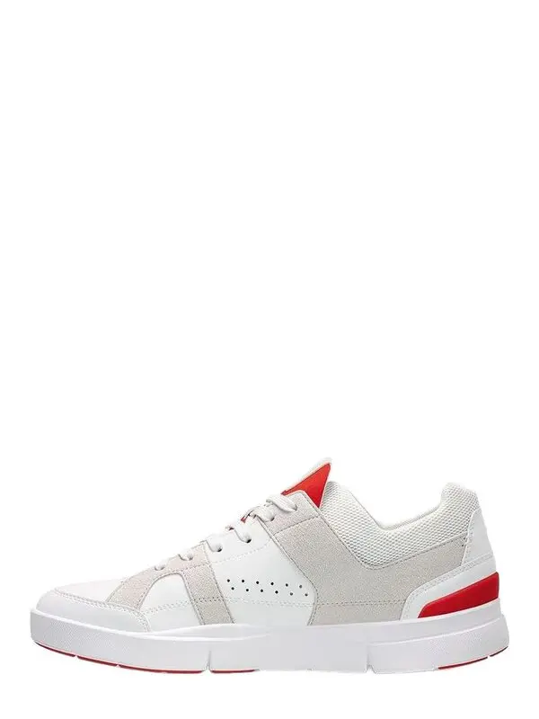 On The Roger Clubhouse X Federer Sneakers - White/red
