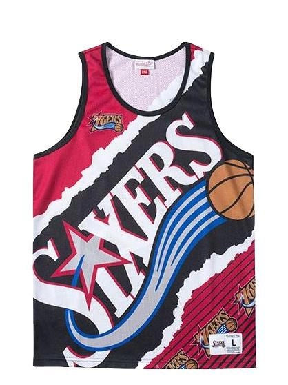 Mitchell & Ness Philadelphia 76ers Basketball Vest - Default Colorway