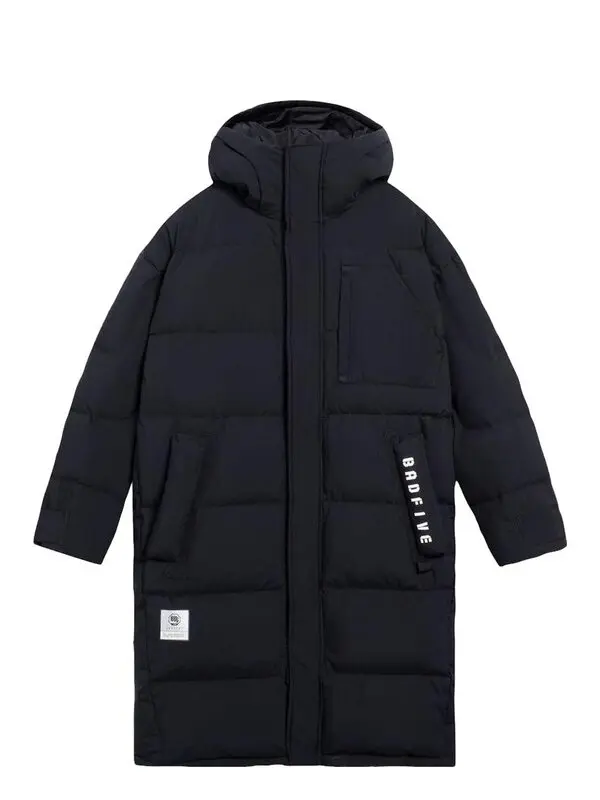 LI-NING Sports Medium Long Down Jacket - Black