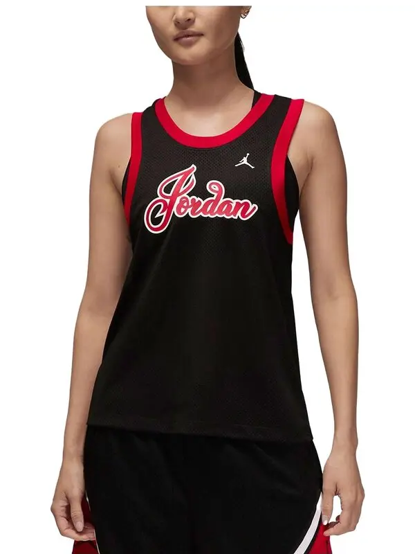 Nike Jordan Basketball Jersey - Black/red
