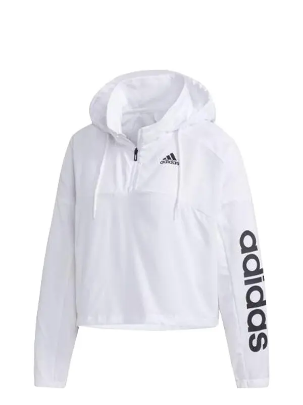 Adidas Track Jacket - White/black