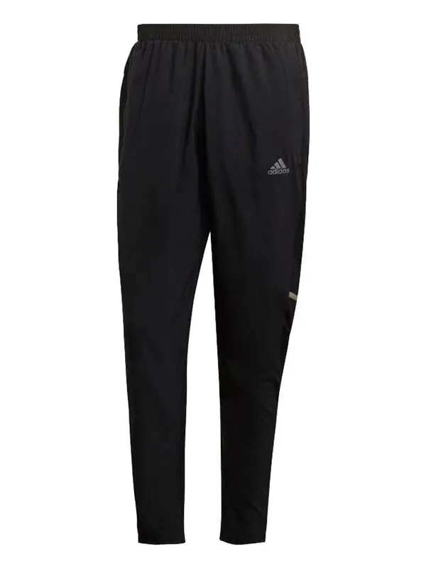 Adidas Own The Logo Running Pants - Black