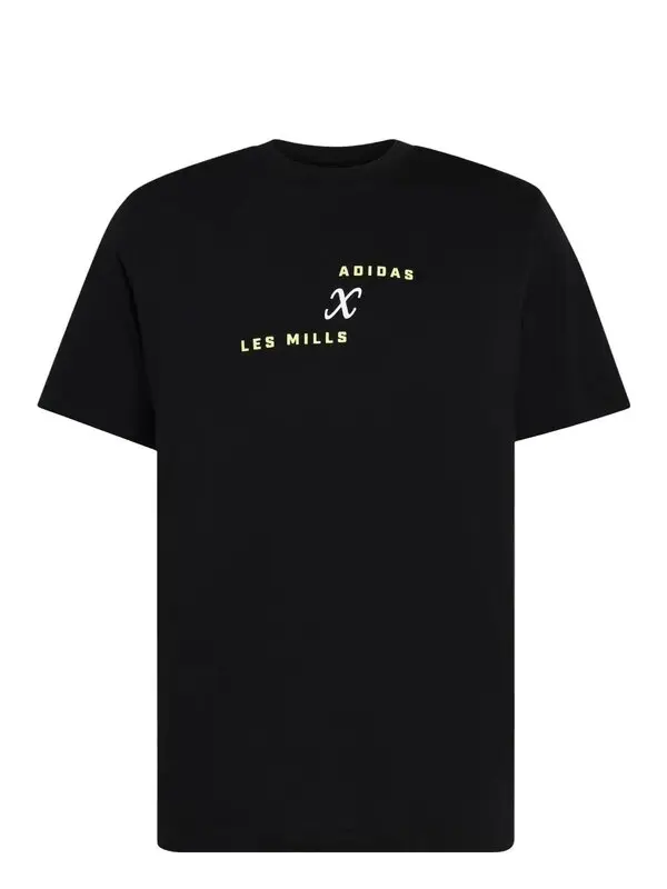 Adidas Les Mills One Tribe Graphic Short Sleeve T-shirt - Black