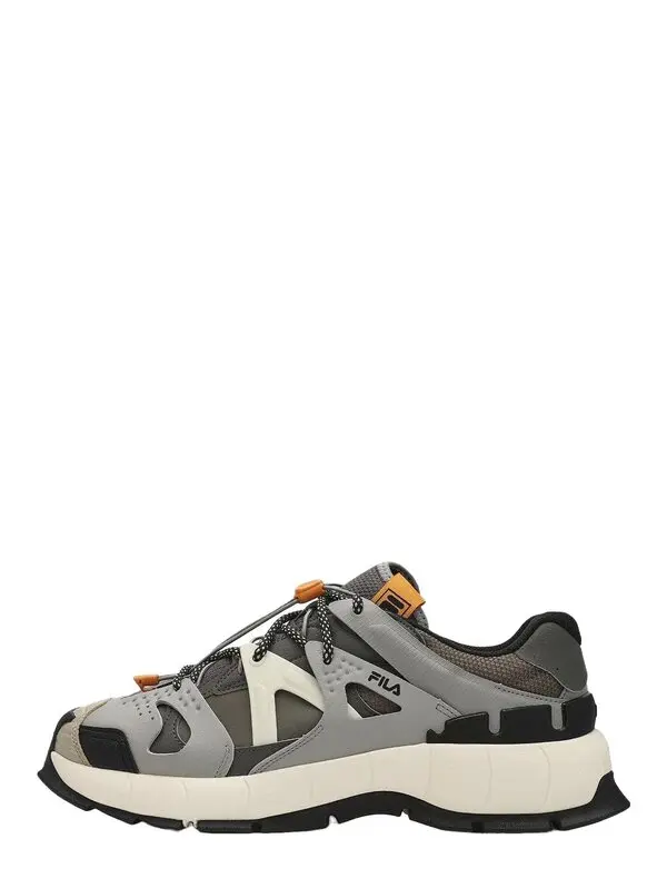 FILA Insetto Low Top Sneakers - Grey/white/black