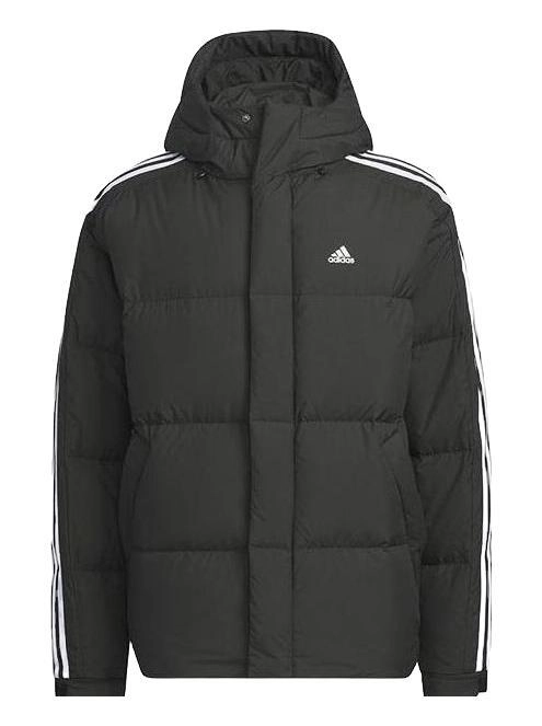 Adidas Three Stripes Down Puffer Jacket - Black