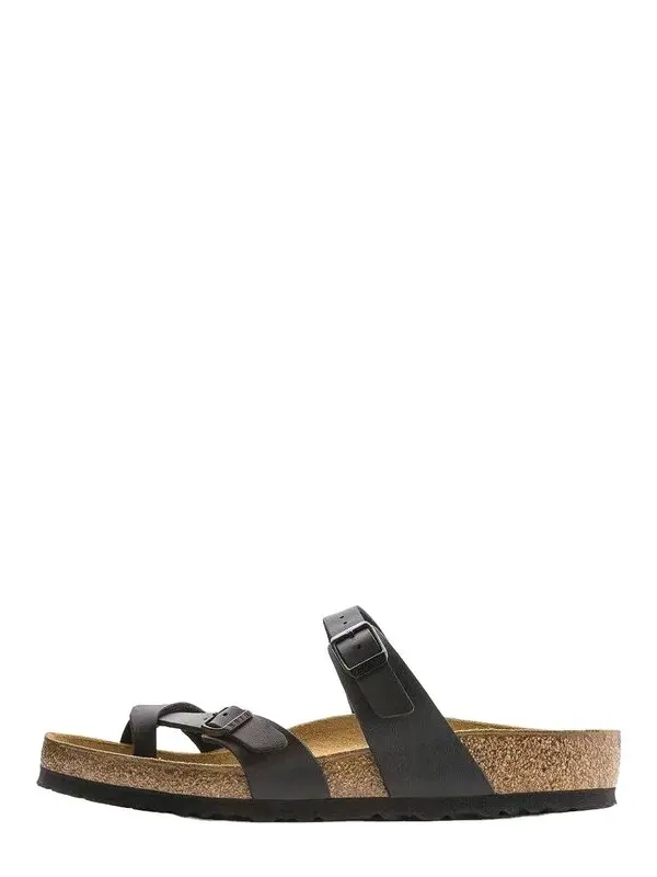 BIRKENSTOCK Mayari Birko-flor Sandals - Black