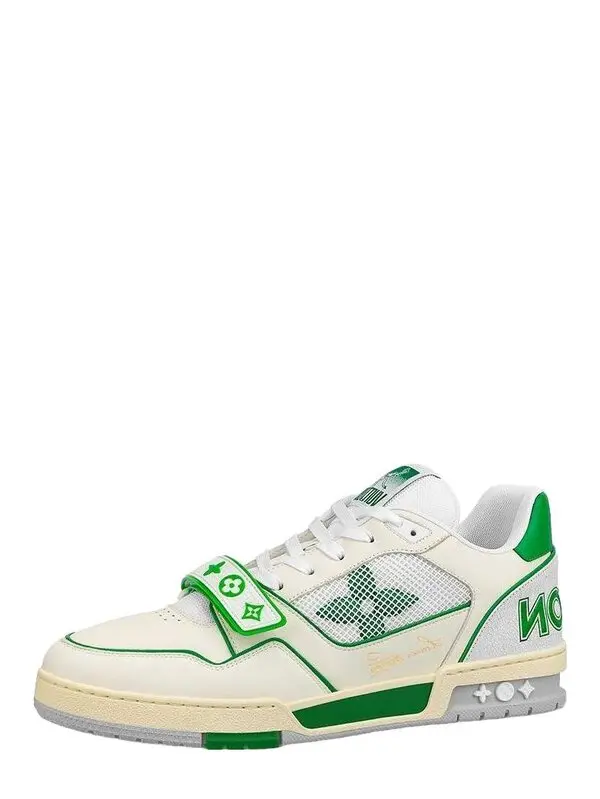 LOUIS VUITTON Trainers - White/green