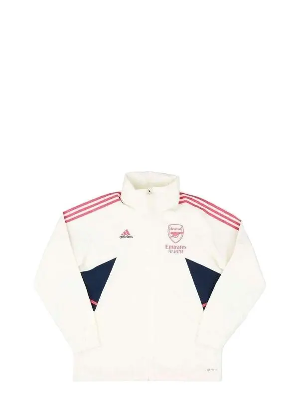 Adidas Arsenal 2022-2023 Rain Jacket - White