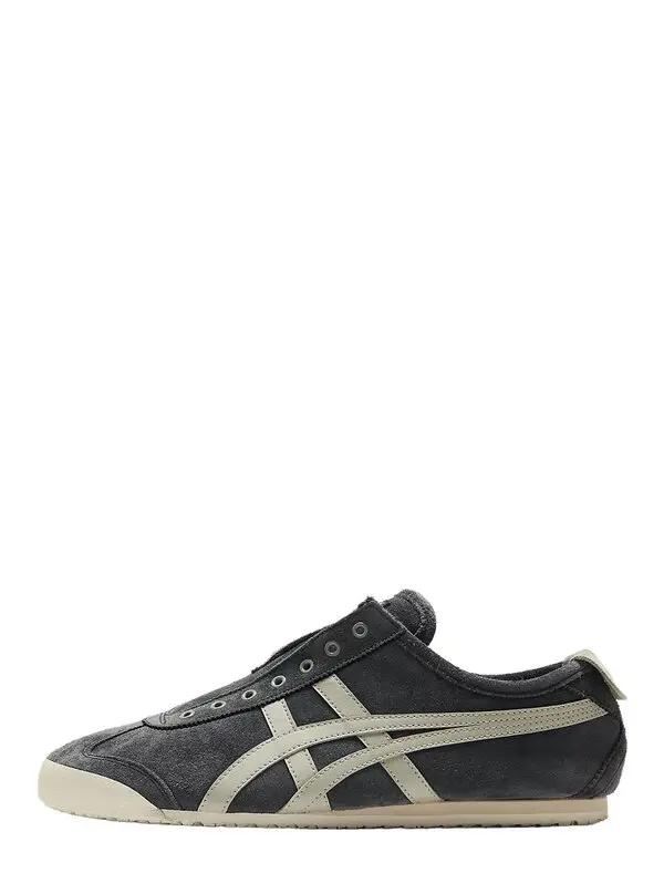 Onitsuka Tiger Mexico 66 Slip-on Sneakers - Graphite Grey/olive Grey