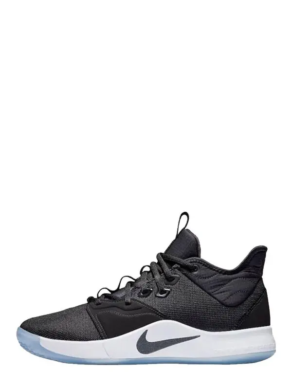 Nike Pg 3 Low Top Basketball Sneakers - Black