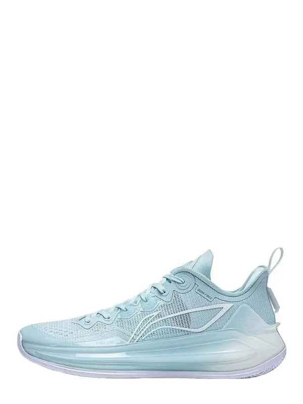 LI-NING Low Top Athletic Sneakers - Blue/white