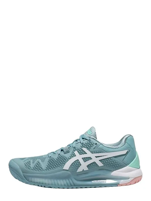 Asics Gel Resolution Athletic Tennis Shoes - Blue