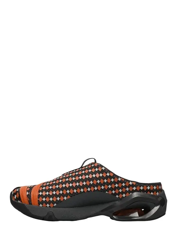 Asics X Kiko Kostadinov Novalis Gel-styrax Slip-on Sneakers - Obsidian Grey/rust Orange