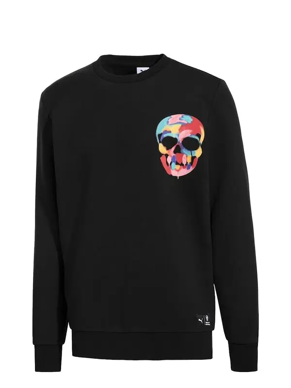 PUMA X Bradley Theodore Crewneck Sweatshirt - Black/red/blue