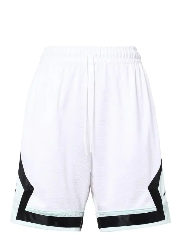 JORDAN Jumpman Diamond Basketball Shorts - White