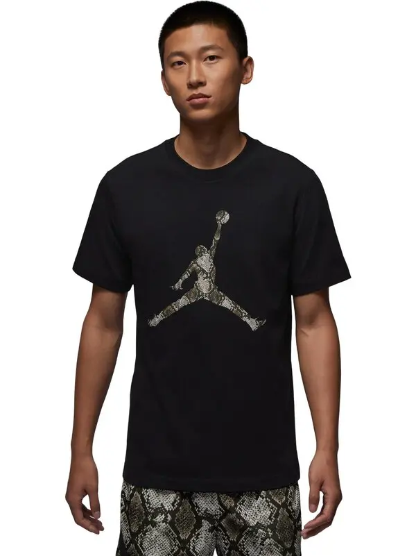JORDAN Crew Neck T-shirt - Black