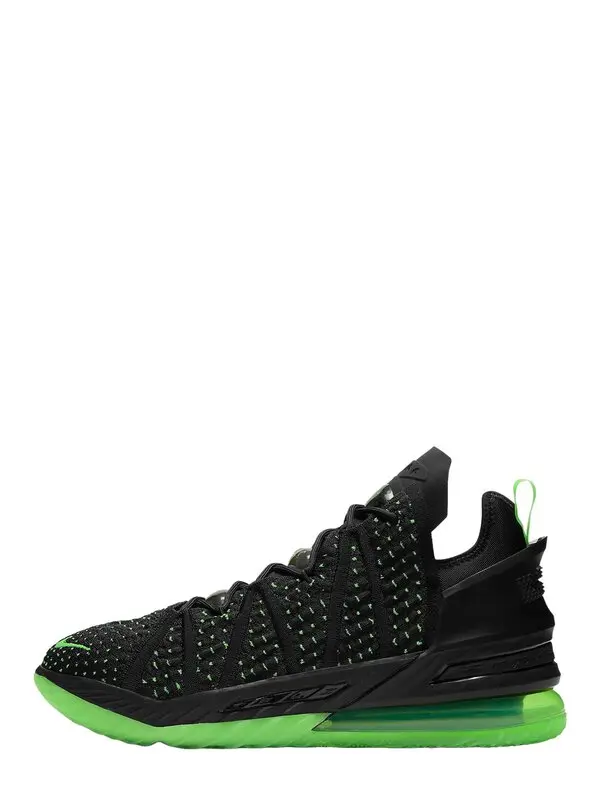 Nike Lebron 18 Ep 'dunkman' Mid Top Sneakers - Black