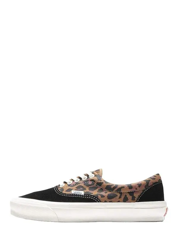 VANS Og Era Lx Leopard Print Sneakers - Black/brown