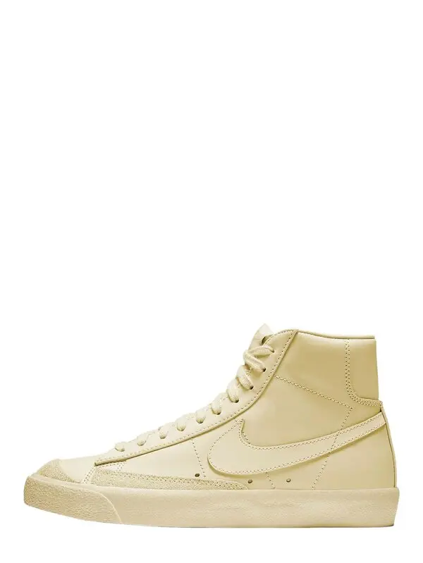 Nike Blazer Mid '77 Vintage High Top Sneakers - Creamyellow